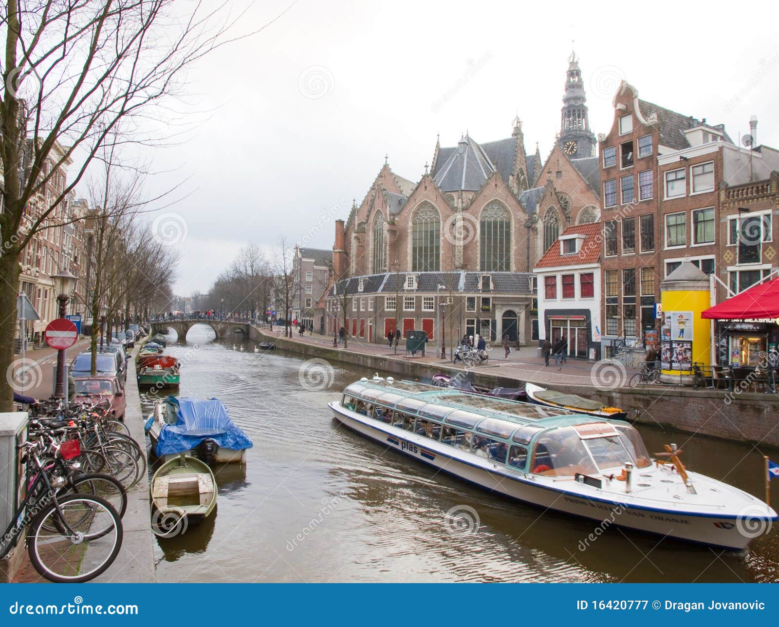 Amsterdam Channels editorial photography. Image of brick - 16420777