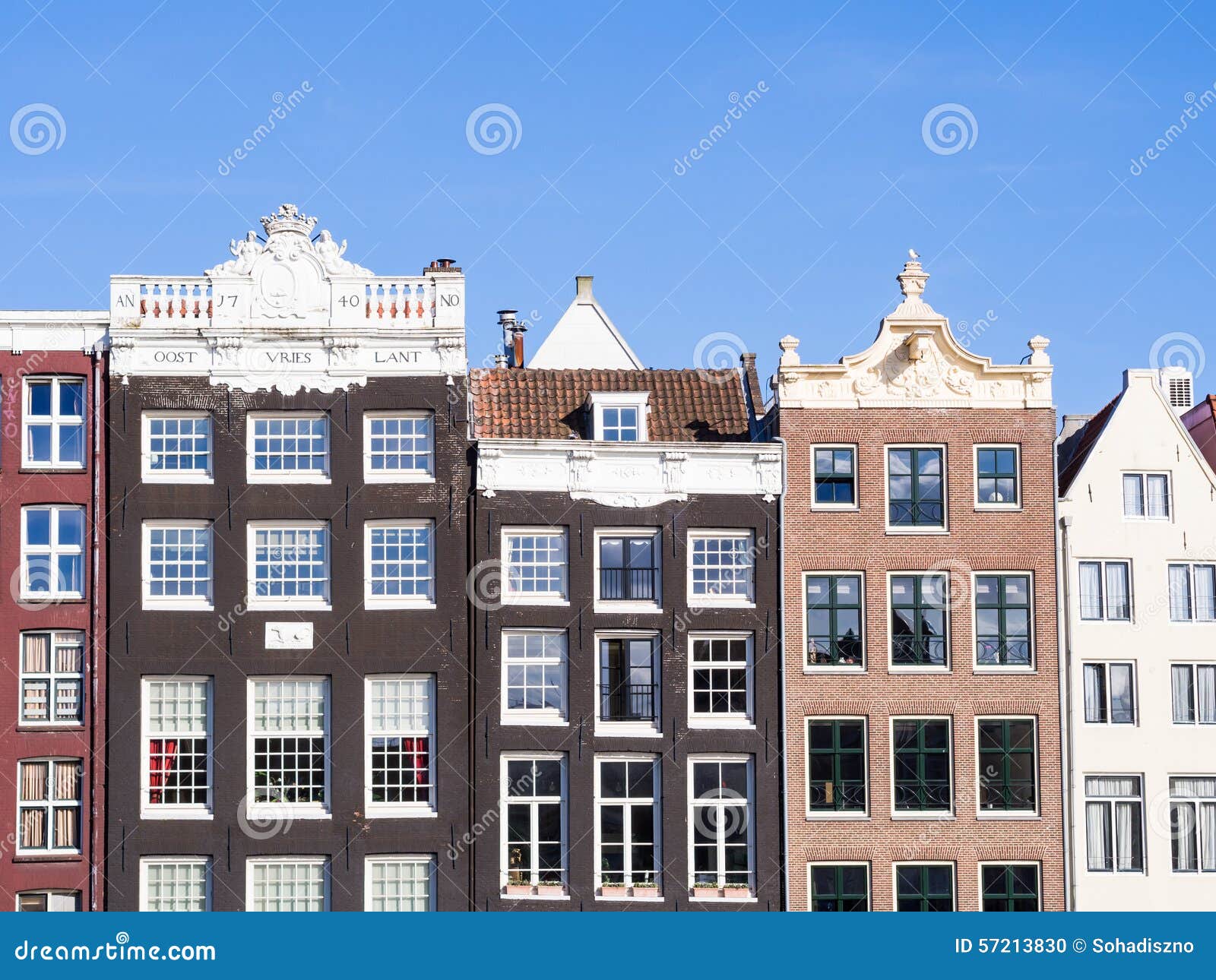 Amsterdam stock photo. Image of amsterdam, house, landscape - 57213830
