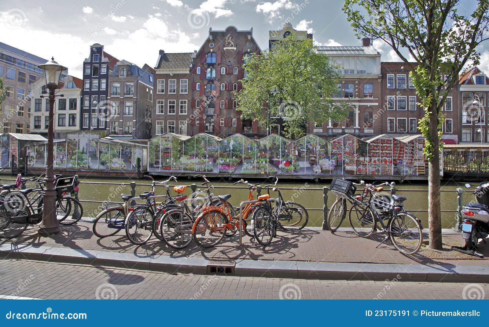 Amsterdam Floating Flower Market Editorial Photo - Image of europe ...