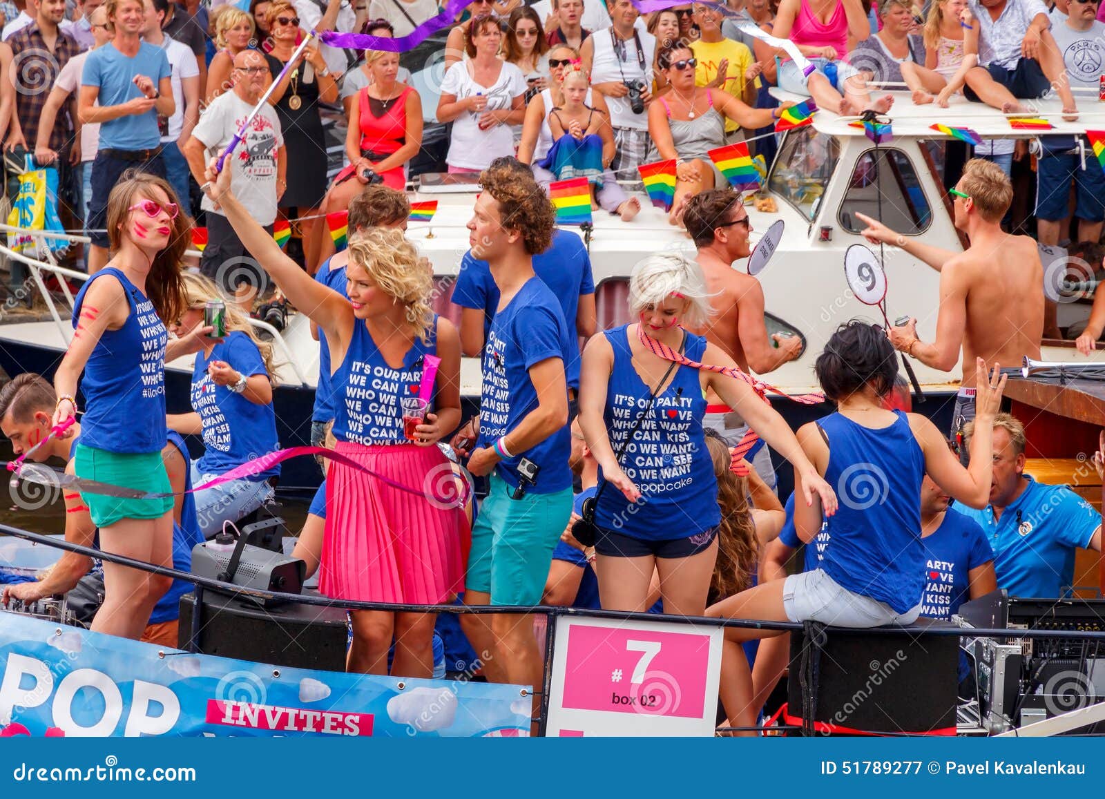Amsterdam Gay Pride 2014 Editorial Photography Image Of Festival 51789277