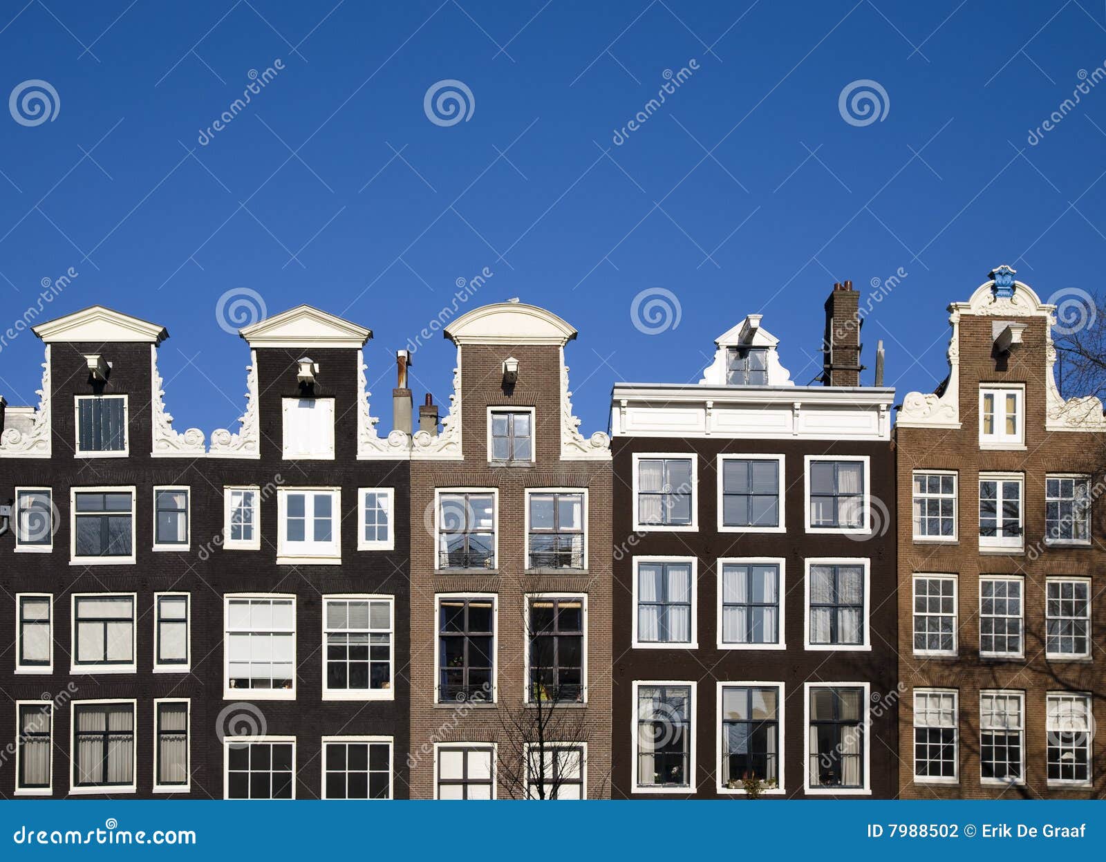 Amsterdam houses stock photo. Image of architecture, home - 7988502