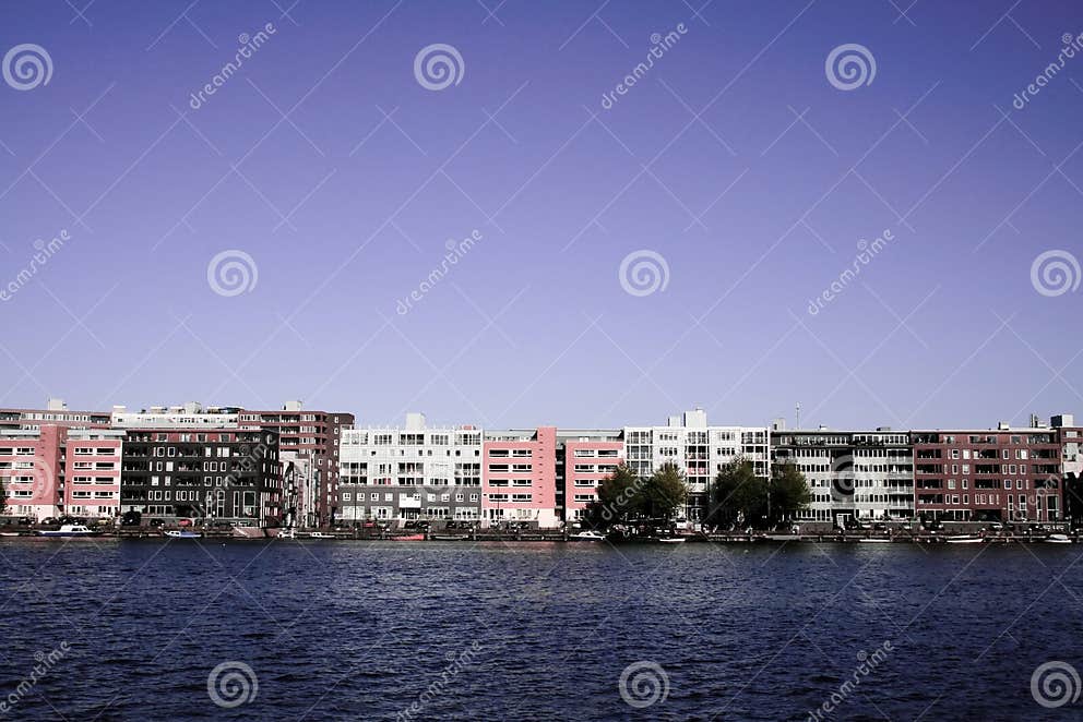 Amsterdam Java Island stock image. Image of channel, river - 6731603
