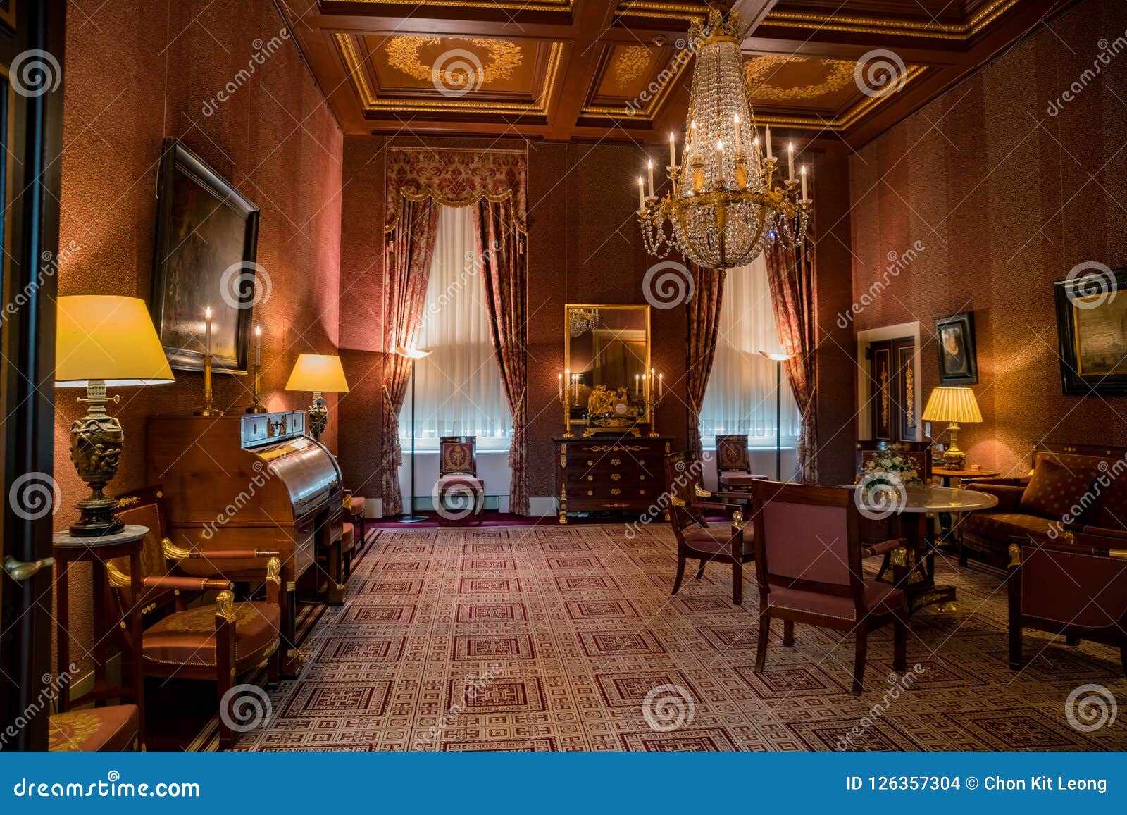 Interior View of the Royal Palace Amsterdam Editorial Stock Image ...