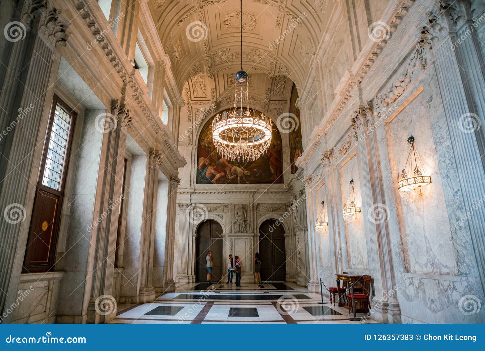 Interior View of the Royal Palace Amsterdam Editorial Stock Photo ...