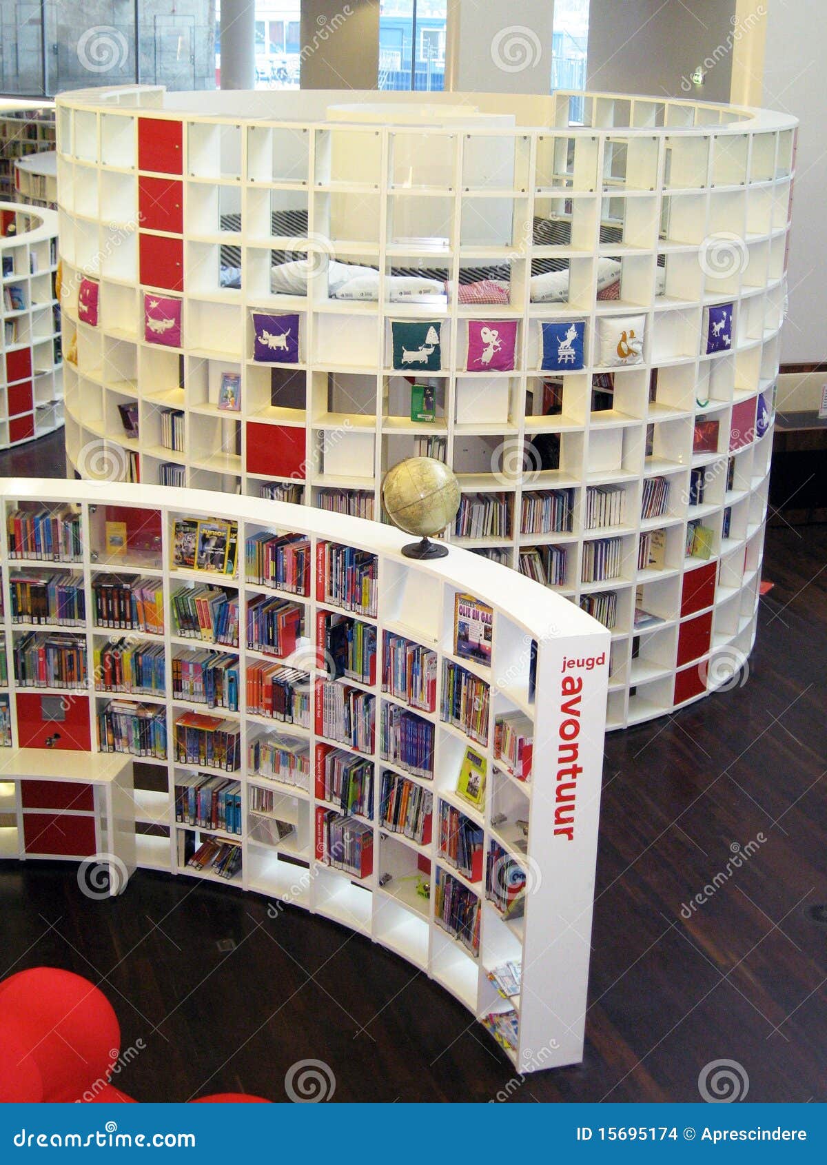 Amsterdam Library editorial stock image. Image of center - 15695174