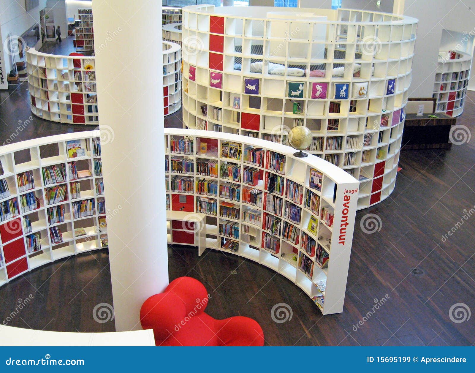 Amsterdam Library editorial stock image. Image of library - 15695199