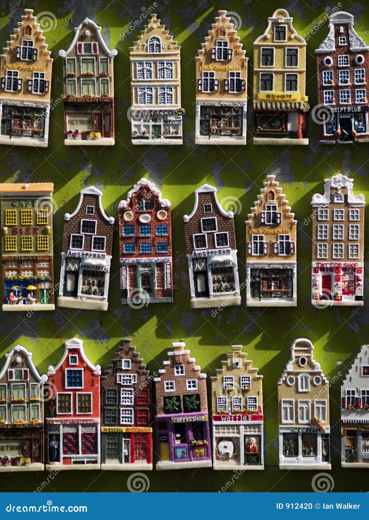 Amsterdam Model Houses stock photo. Image of tourism, house - 912420