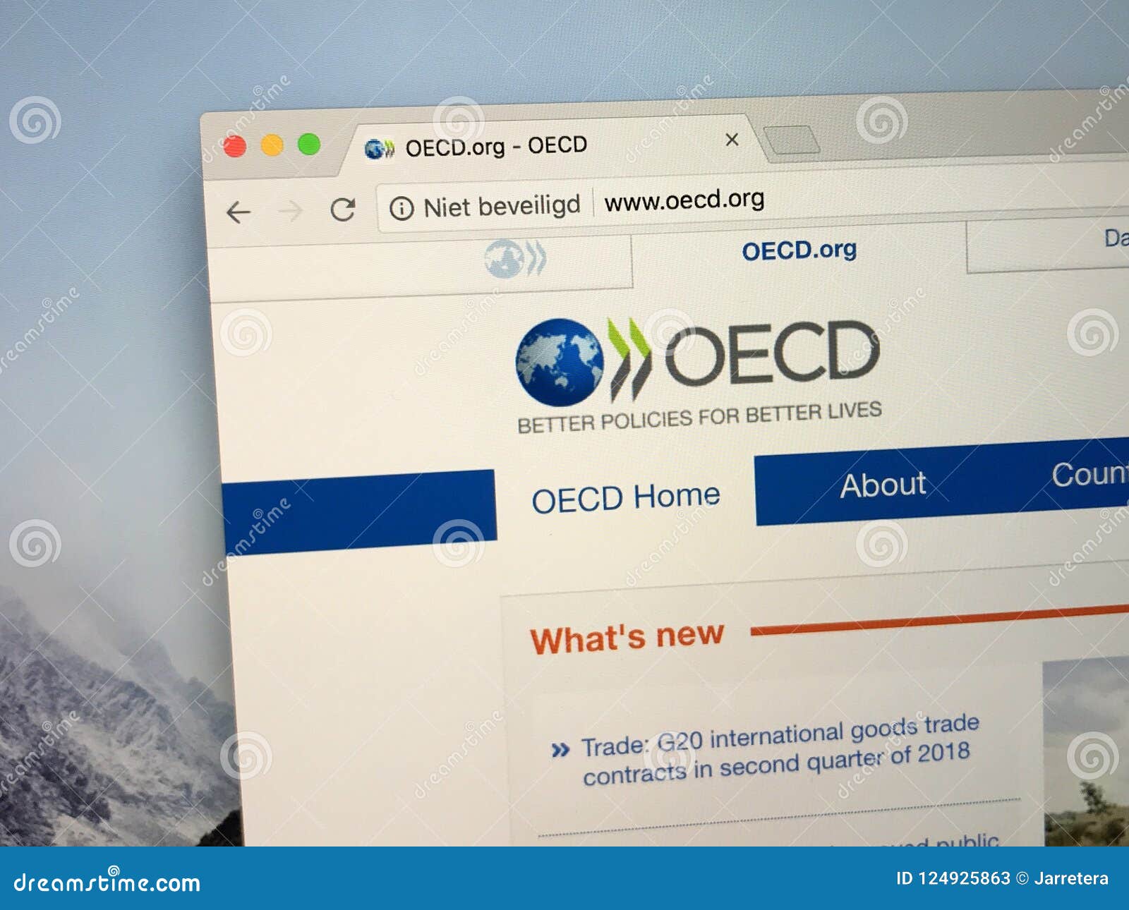 Website the Organisation for Economic Co-operation and Development OECD ...