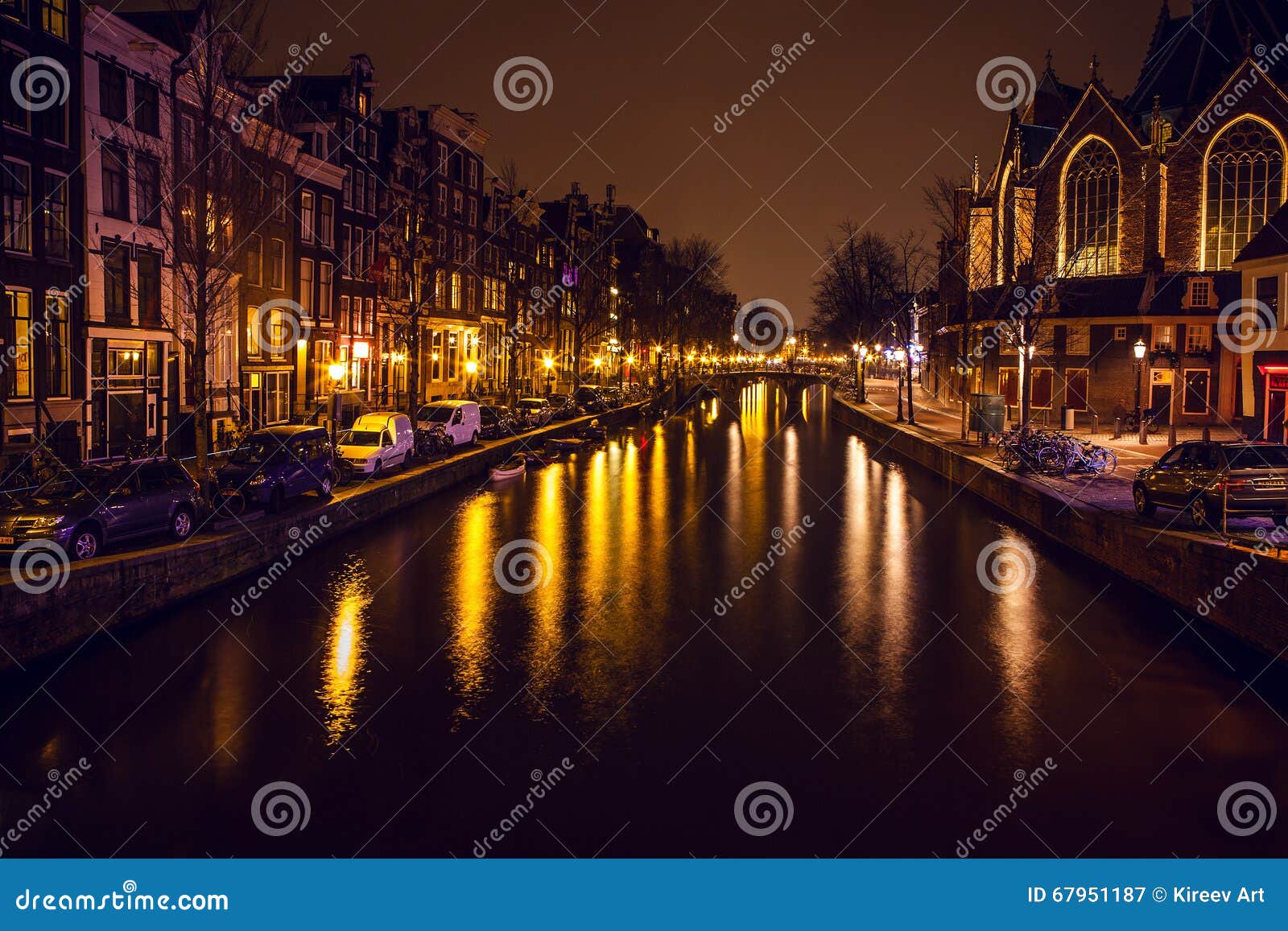 AMSTERDAM, NETHERLANDS - JANUARY 22 2016: City Streets of Amsterdam at ... AMSTERDAM, NETHERLANDS - JANUARY 22 2016: City Streets of Amsterdam at ...