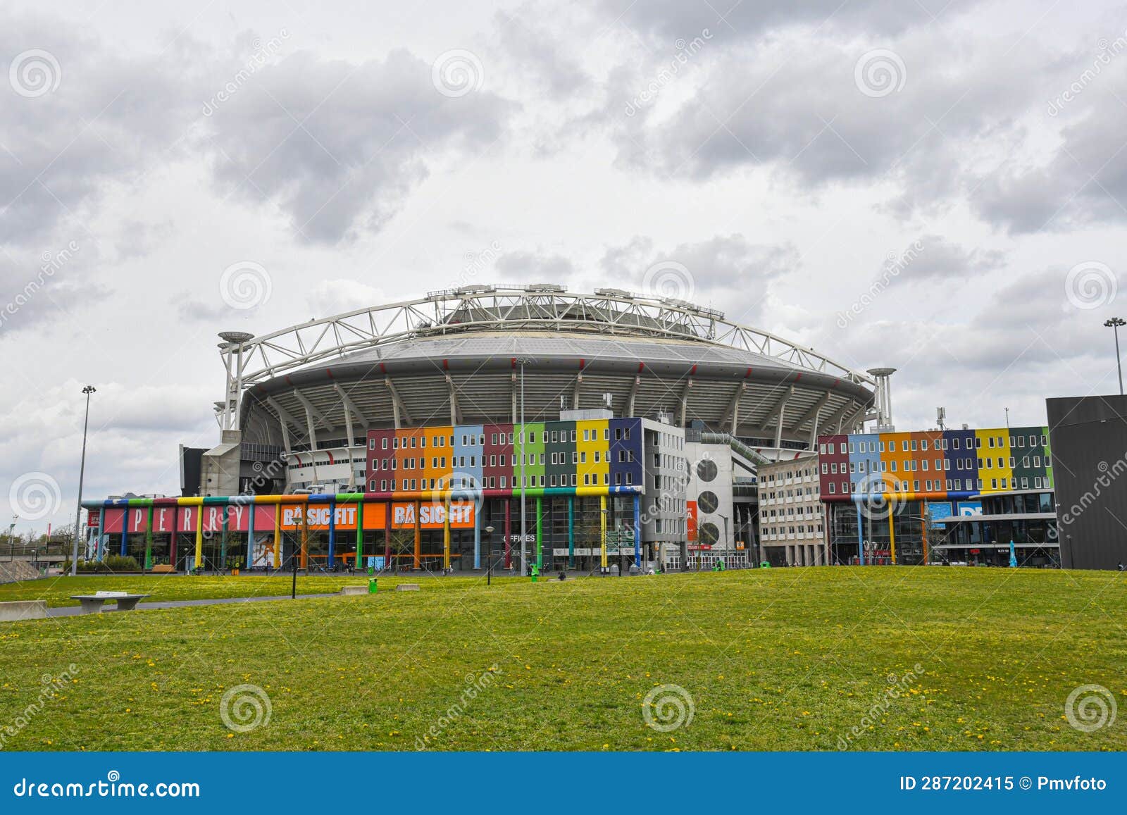 Johan Cruijff Stadium In Amsterdam Editorial Photo | CartoonDealer.com ...
