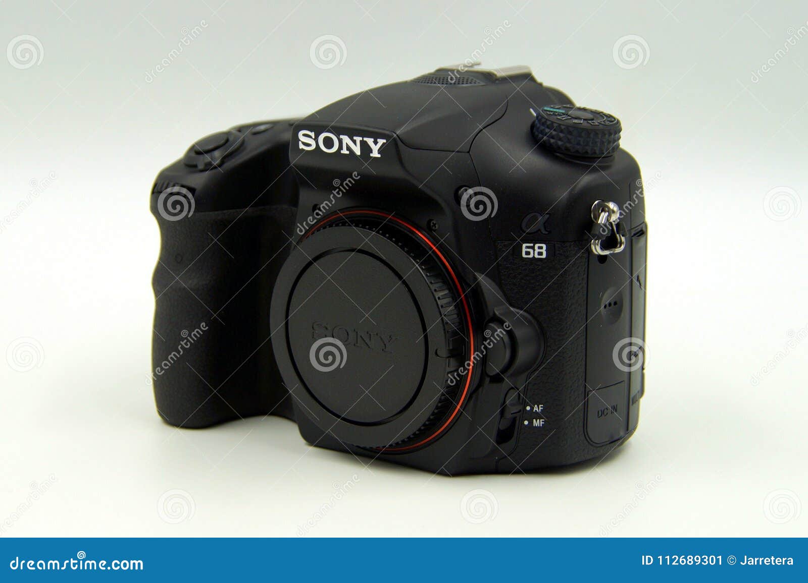 Sideview of a Sony Alpha 68, A68, Camera Body Editorial Photo - Image ...