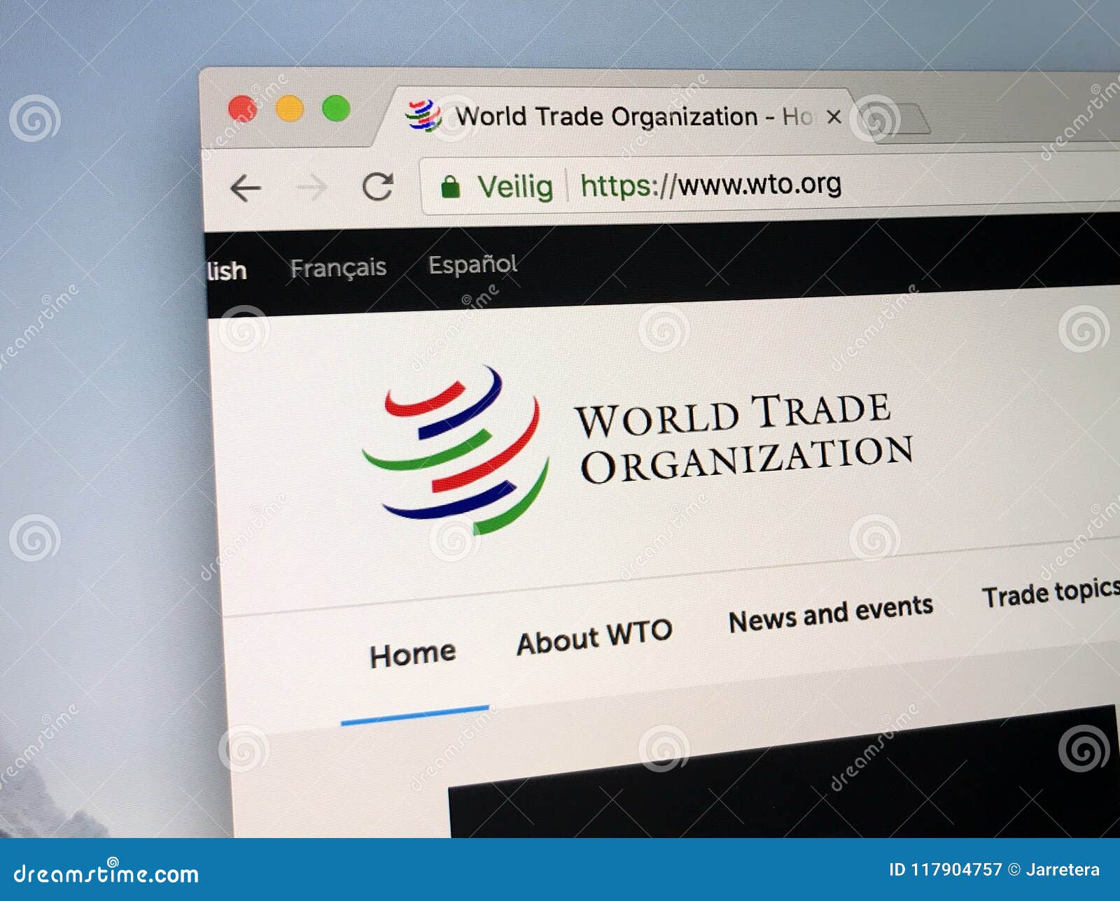 Website of the World Trade Organization, WTO. Editorial Photography ... Website of the World Trade Organization, WTO. Editorial Photography ...