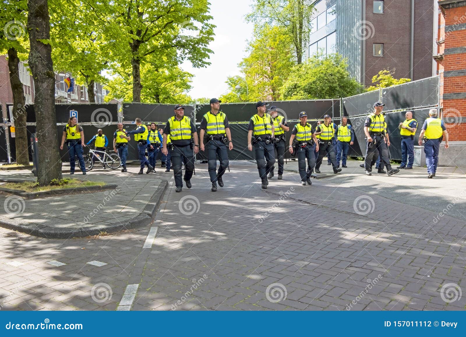 Police Force from the Netherlands in Action during an Event Editorial ...
