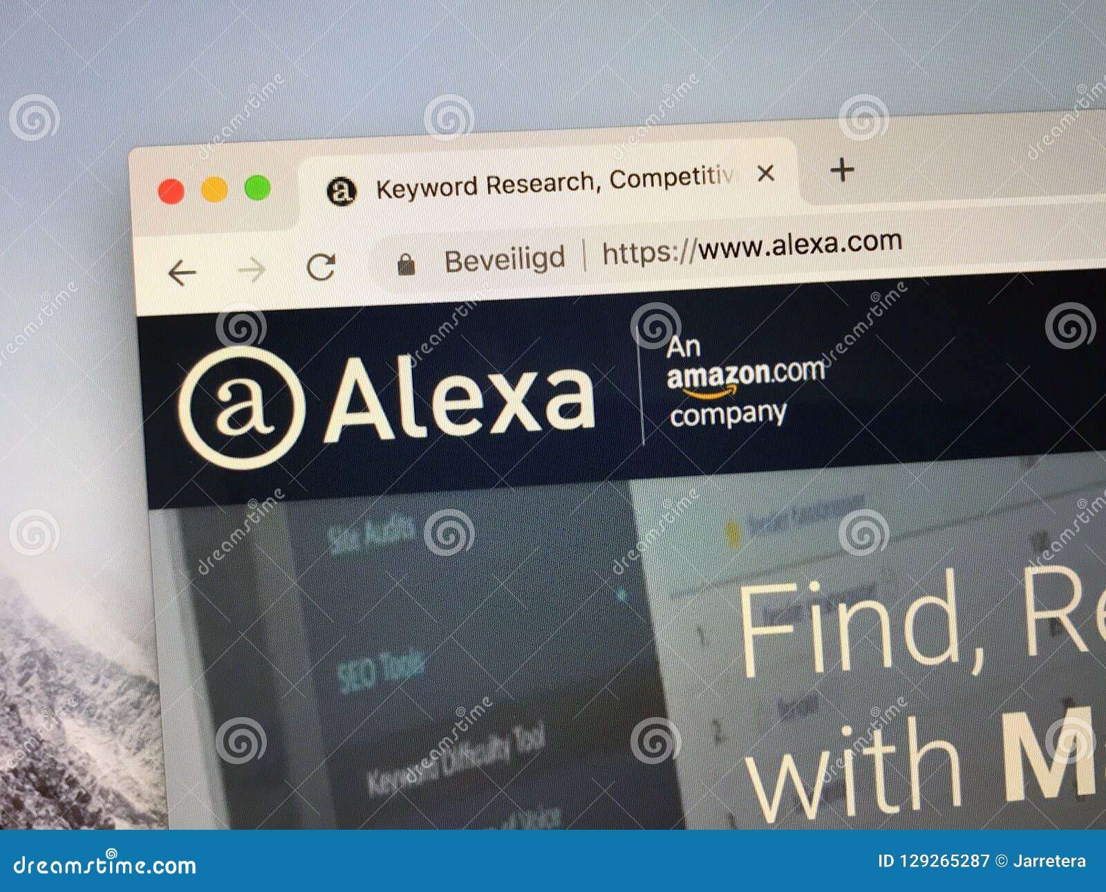 Website of Alexa editorial photography. Image of computer - 129265287