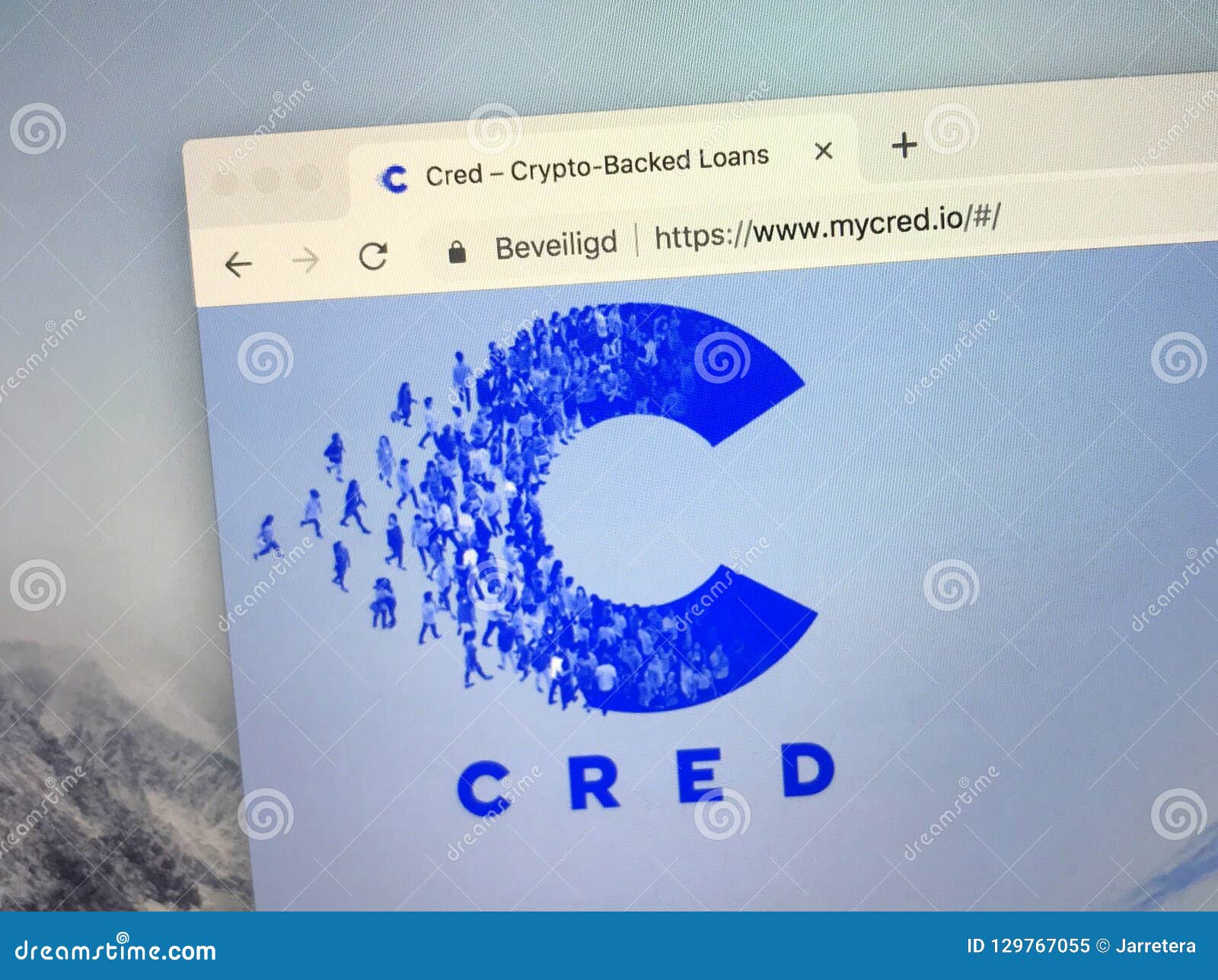 Website of MyCred editorial image. Image of online, website - 129767055