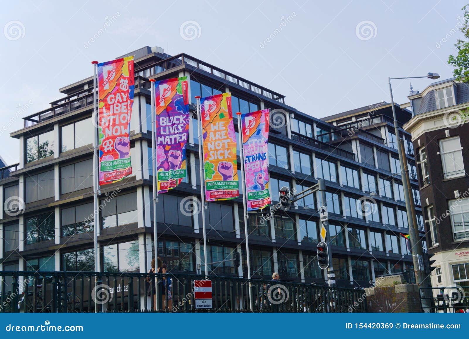 27-07-2019 Amsterdam the Netherlands Pride Parade 2019 Pride is Protest ...