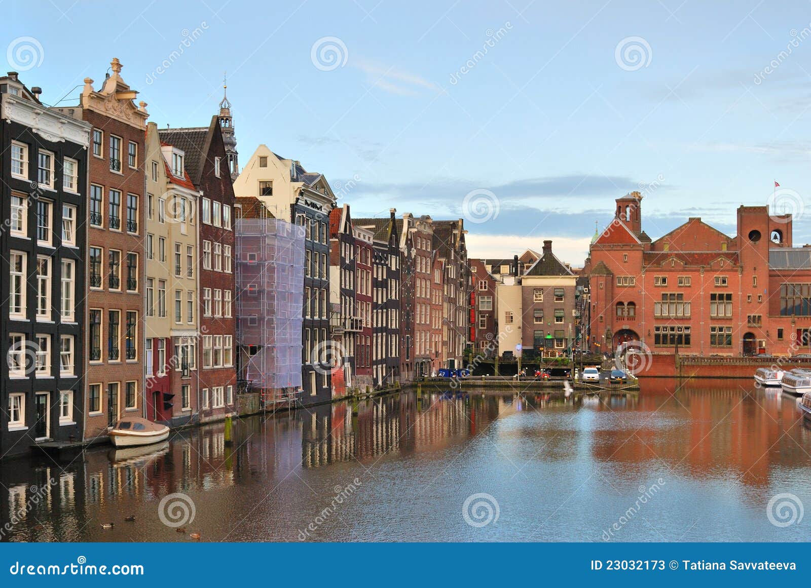 Amsterdam Old Town stock image. Image of netherlands - 23032173