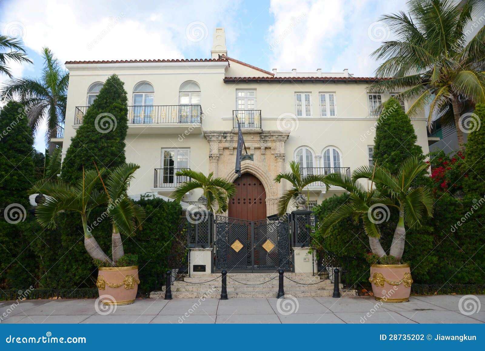 Amsterdam Palace, Miami Beach, FL, USA Stock Photo - Image of america ...