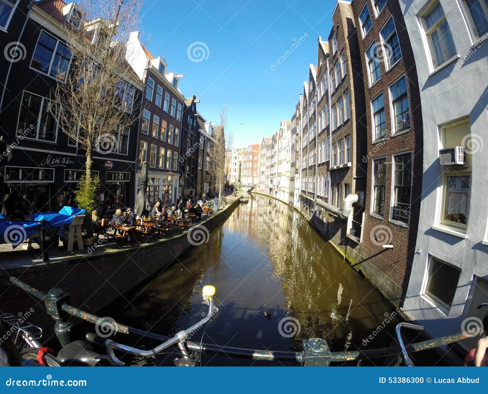Amsterdam River editorial image. Image of windows, rivers - 53386300