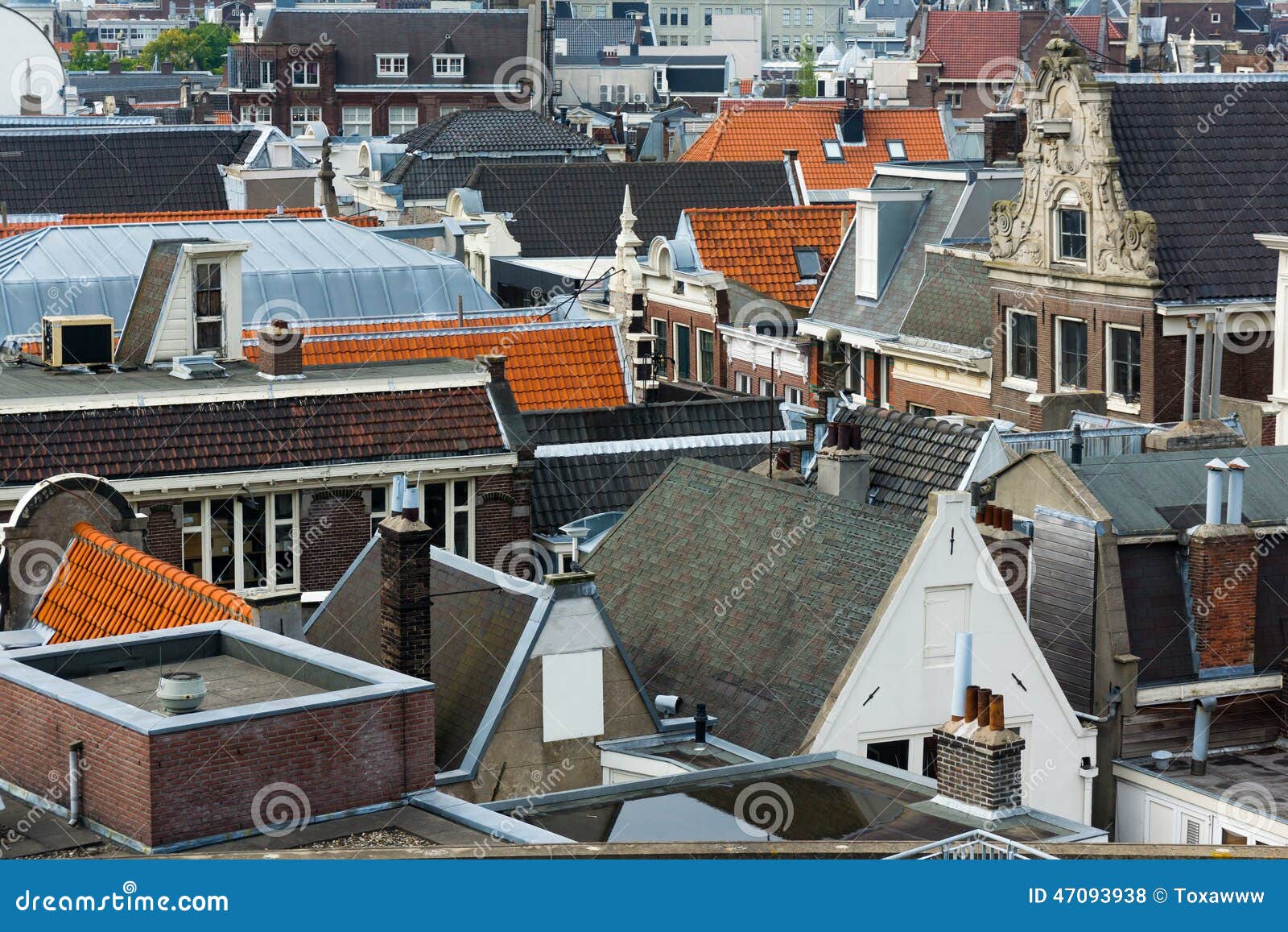 Amsterdam stock photo. Image of street, outdoors, roof - 47093938