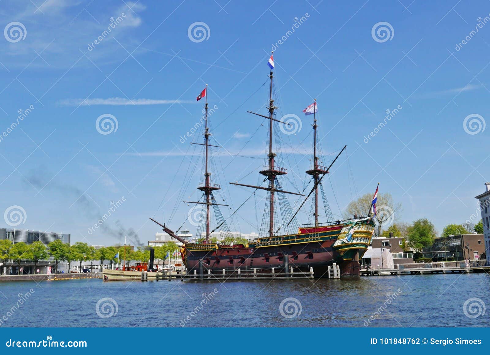 Amsterdam Scheepvaartmuseum Editorial Photography - Image of nautical ...