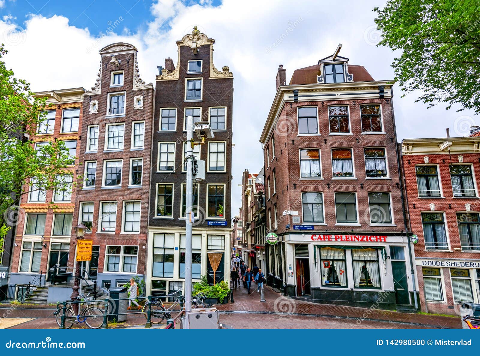 Amsterdam Streets and Architecture, Netherlands Editorial Image - Image ...
