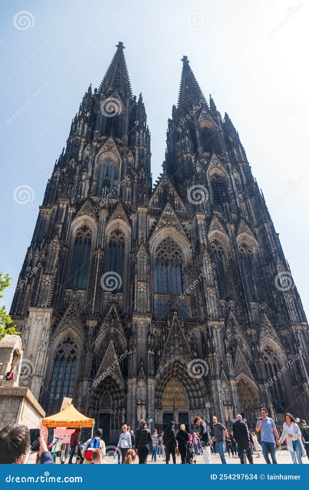Cologne Cathedral Koln Dom editorial stock image. Image of archbishop ...