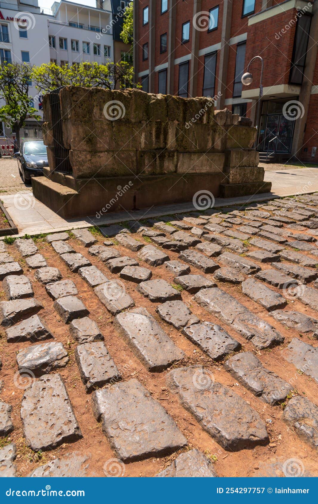 The Roman Harbour Street Die RÃ¶mische HafenstraÃŸe Editorial ...