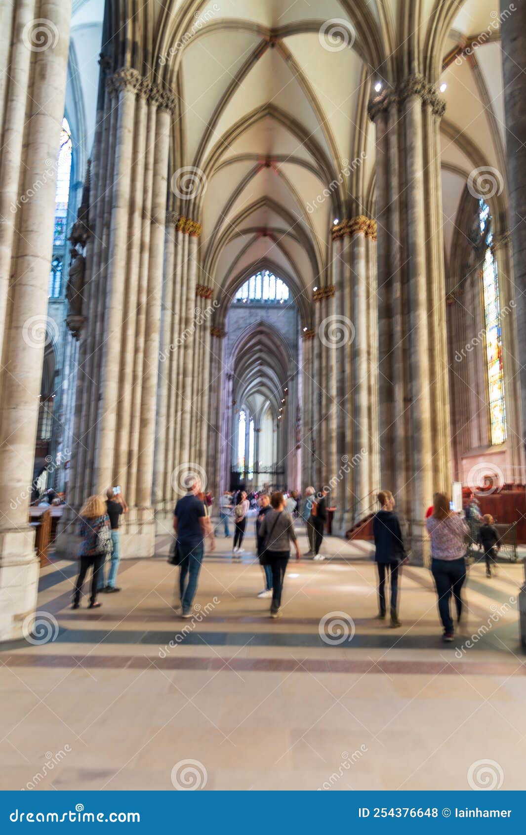 Cologne Cathedral Koln Dom Interior Editorial Stock Photo - Image of ...
