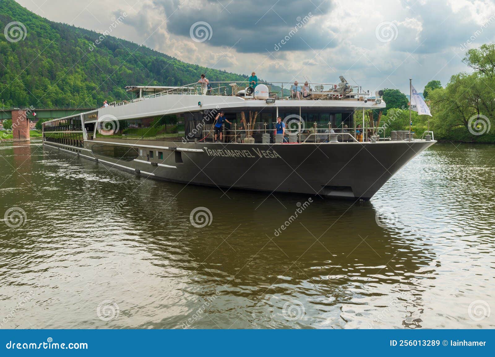 ATP Travelmarvel Vega River Cruise Vessel at Freudenberg Editorial ...