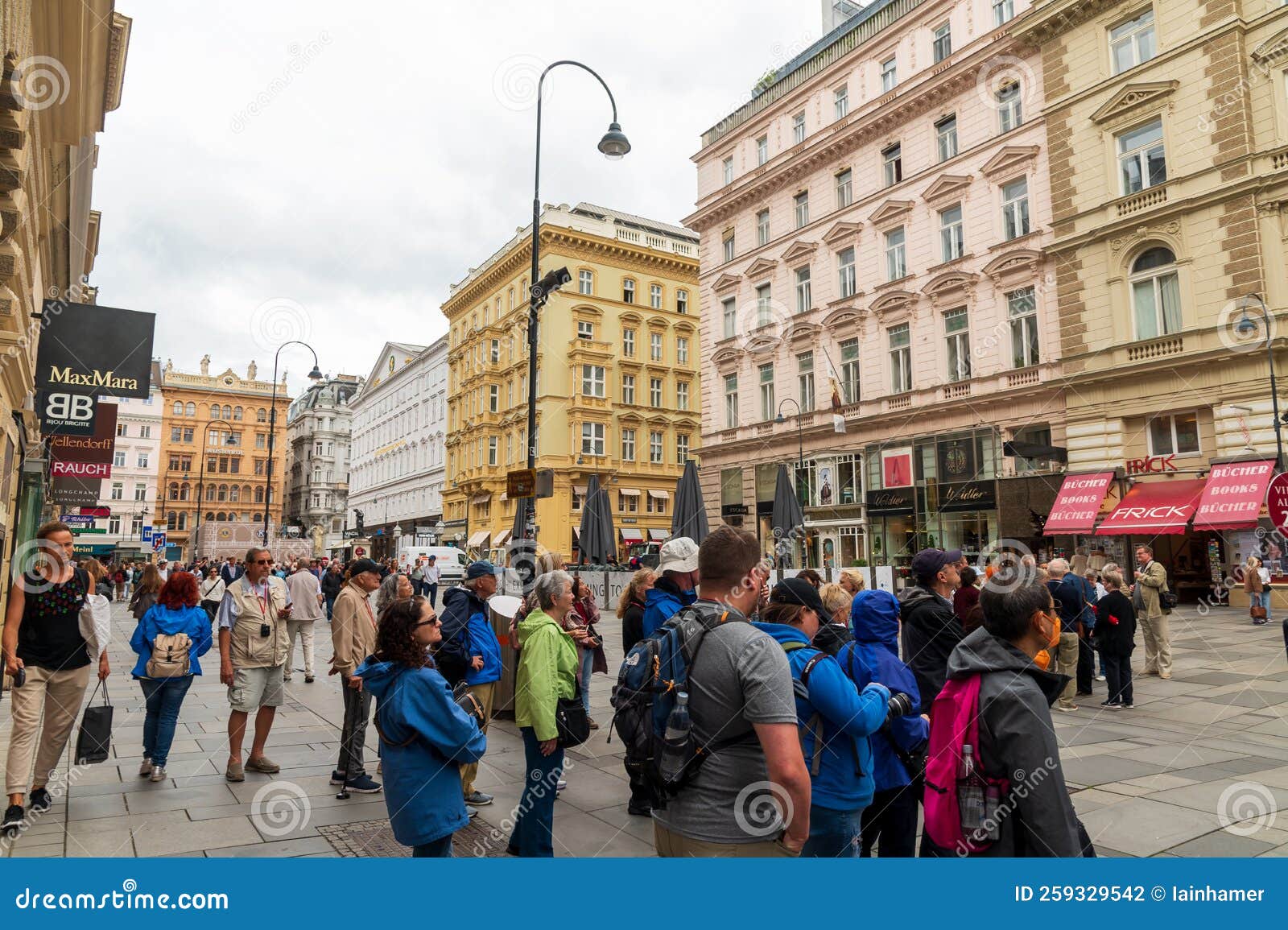 Graben, Shopping Street in Vienna Austria Editorial Photography - Image ...