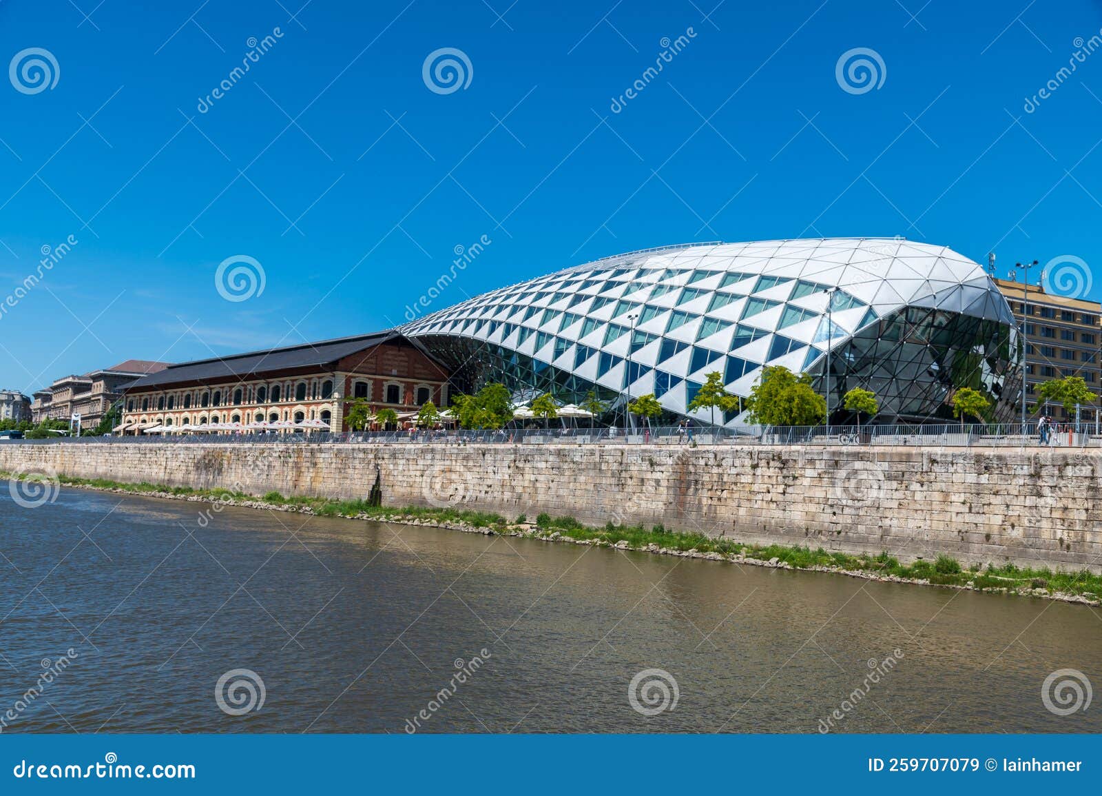BÃ¡lna Whale Building Budapest Hungary Editorial Stock Image - Image of ...