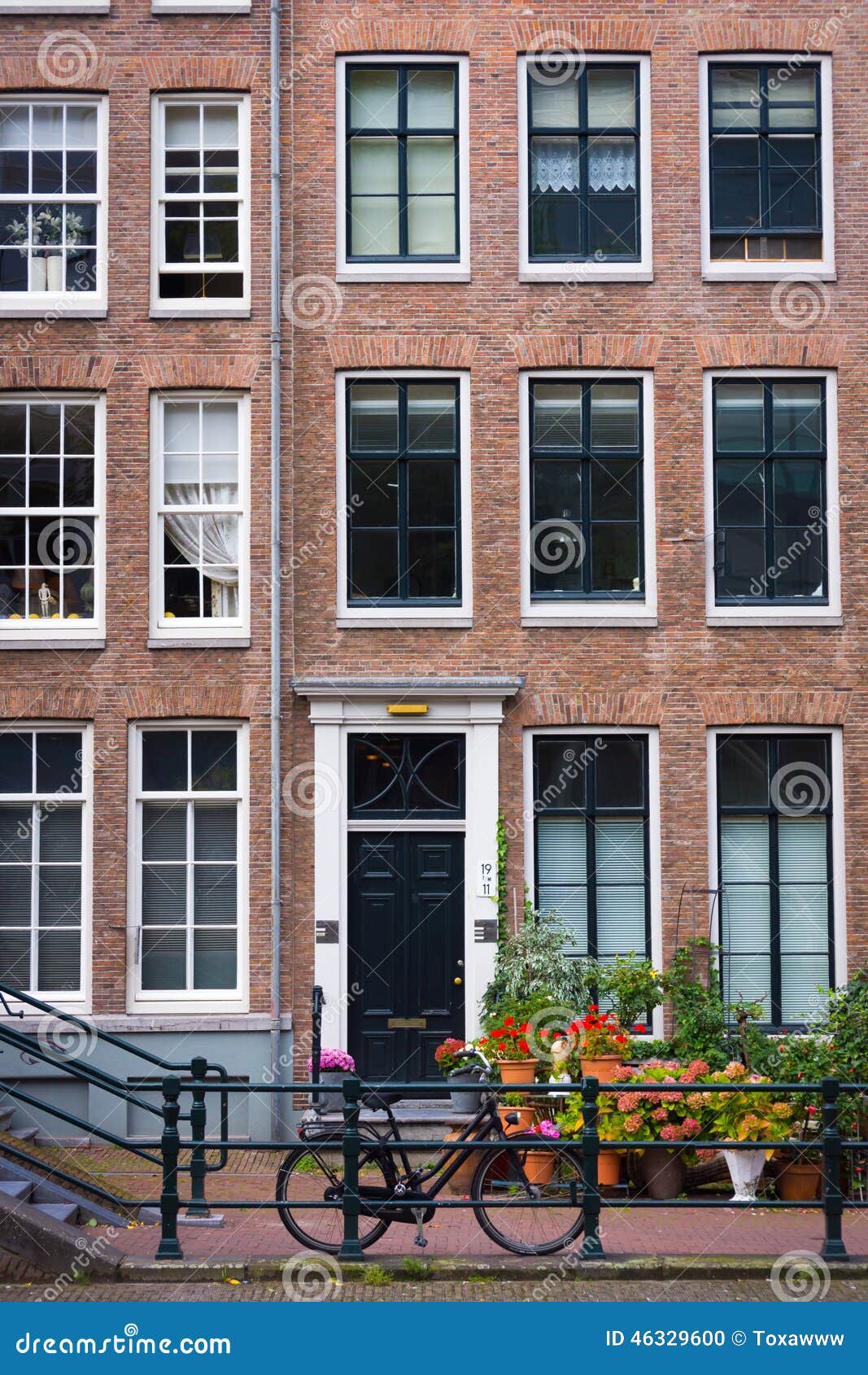 Amsterdam stock photo. Image of culture, houses, capital - 46329600