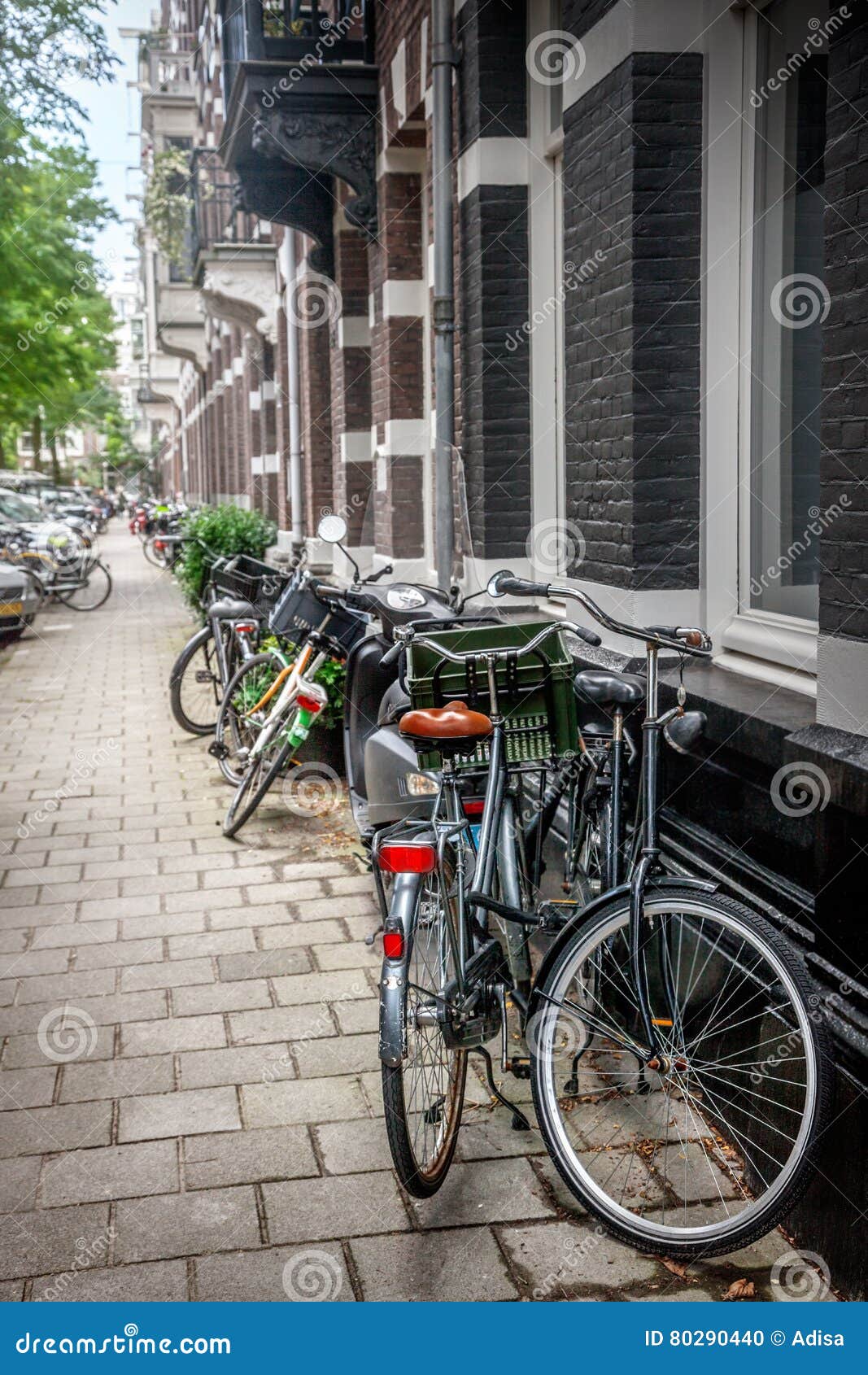 Amsterdam stock photo. Image of horizontal, cityscape - 80290440