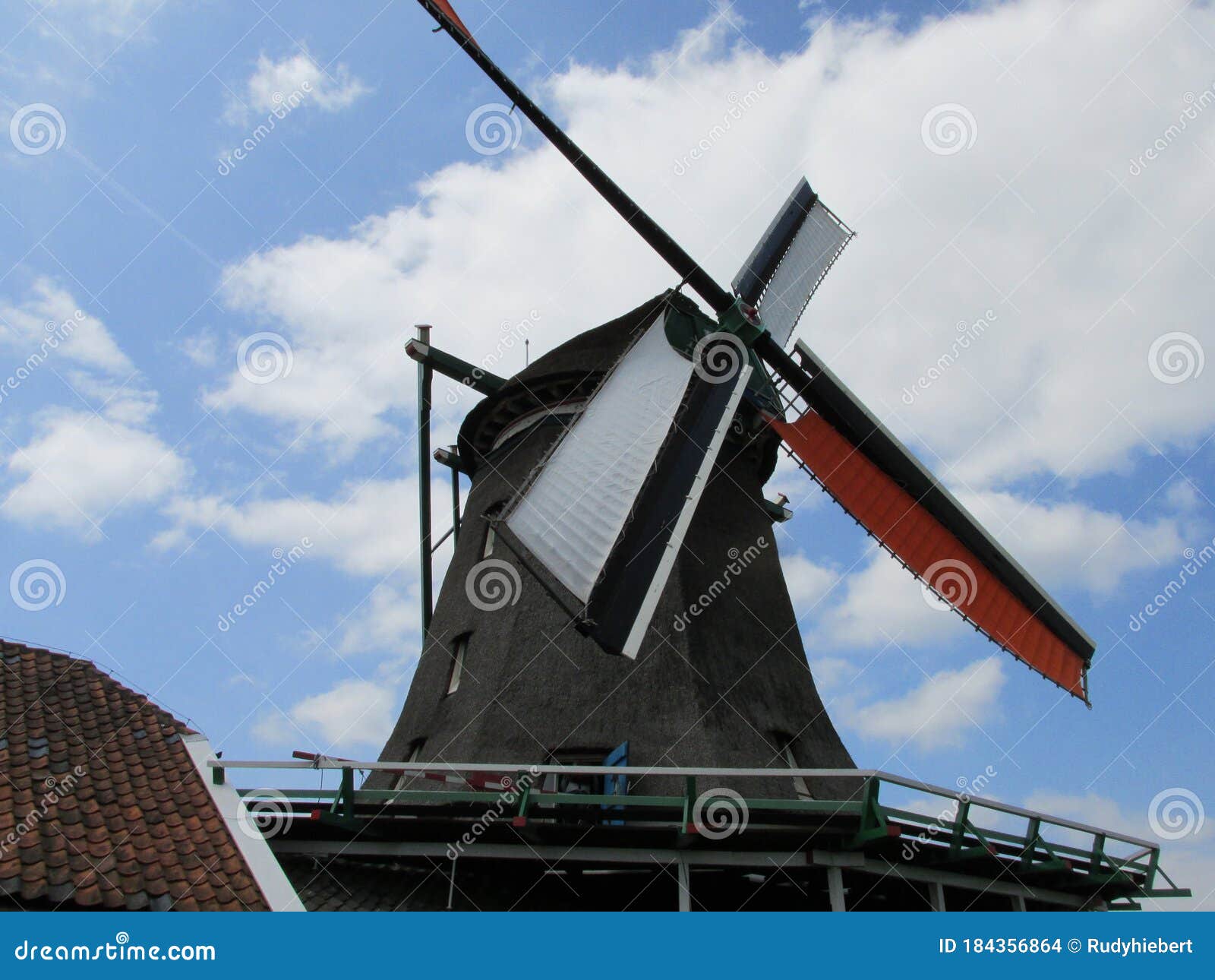 Amsterdam Windmill while on a Walk-about Stock Photo - Image of ...