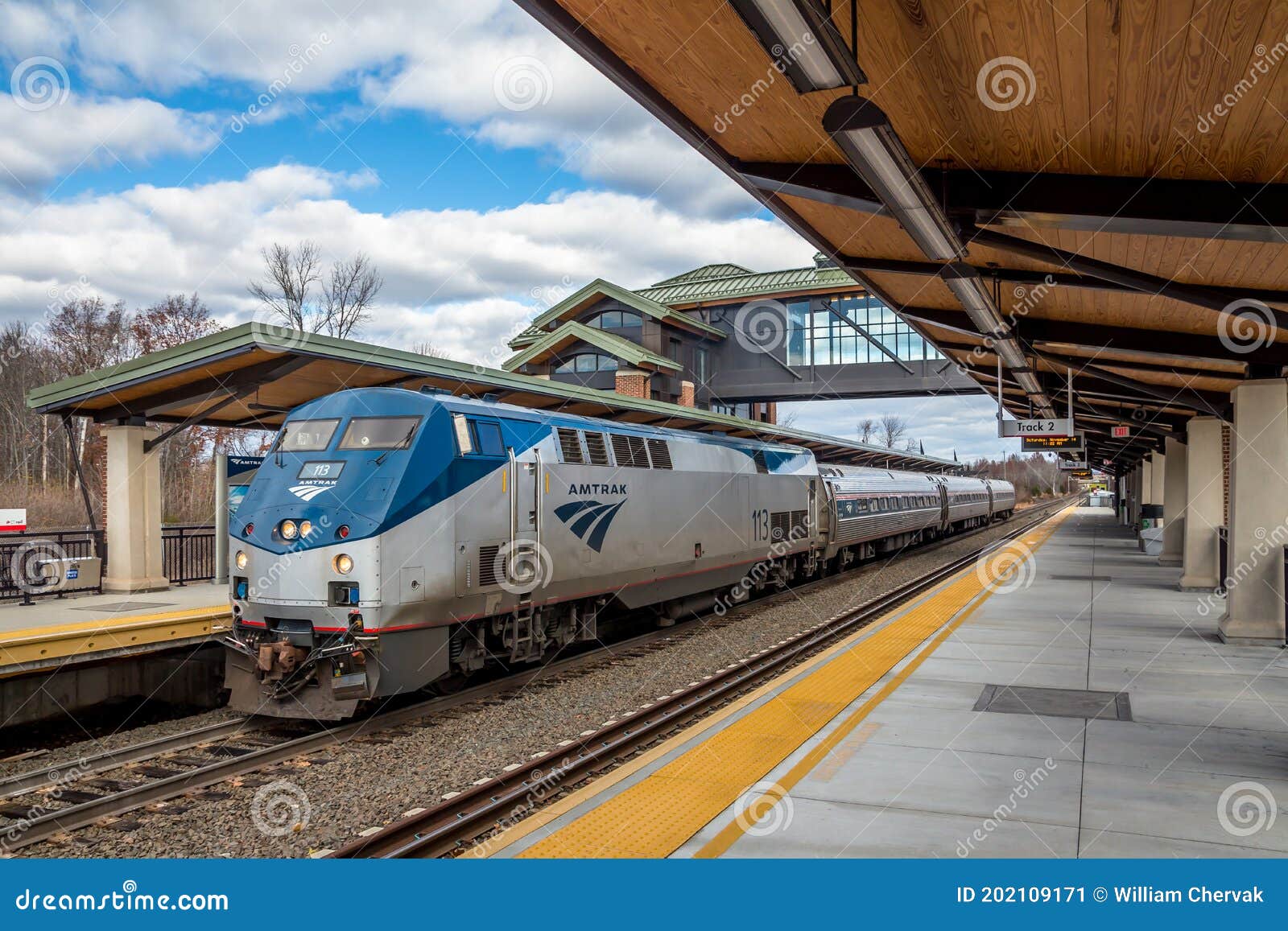 Amtrak Station at Berlin, Connecticut Editorial Photo - Image of berlin ...