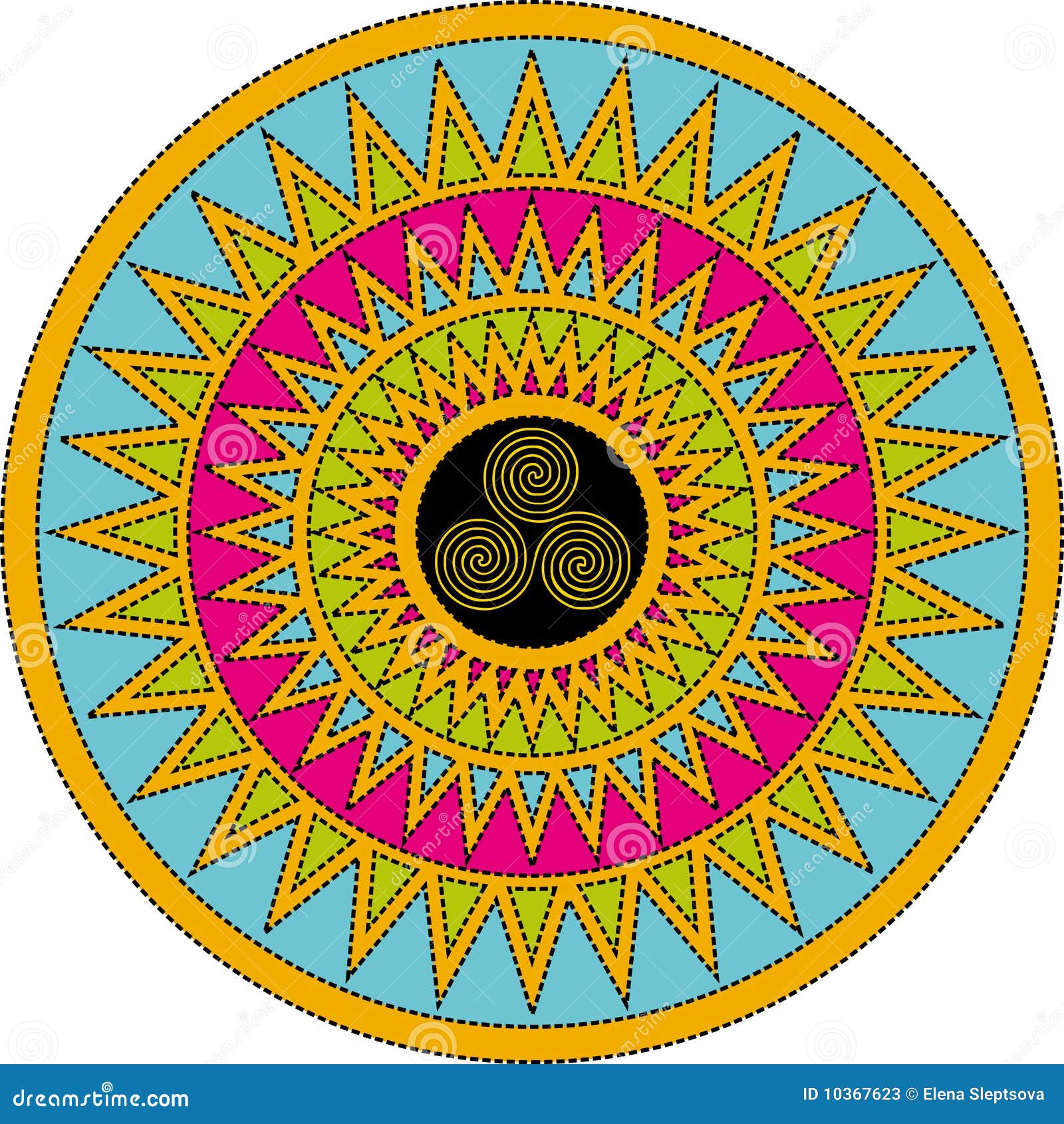 Amulet background stock vector. Illustration of sample - 10367623