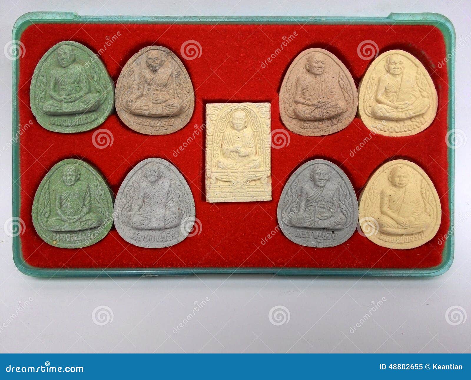 Amulet clay shapes stock image. Image of design, antique - 48802655
