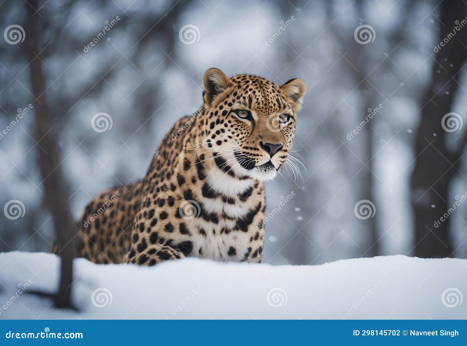 Amur Leopard in the Snow: a Stunning Leopard Portrait Captured in the ... Amur Leopard in the Snow: a Stunning Leopard Portrait Captured in the ...