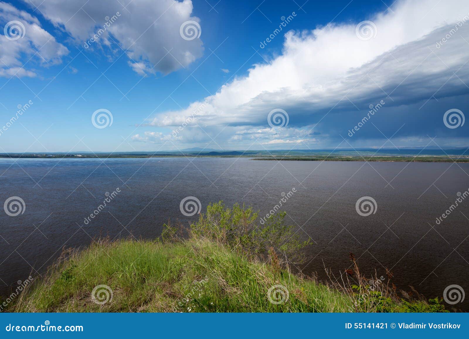 The Amur river. stock image. Image of flow, river, direction - 55141421