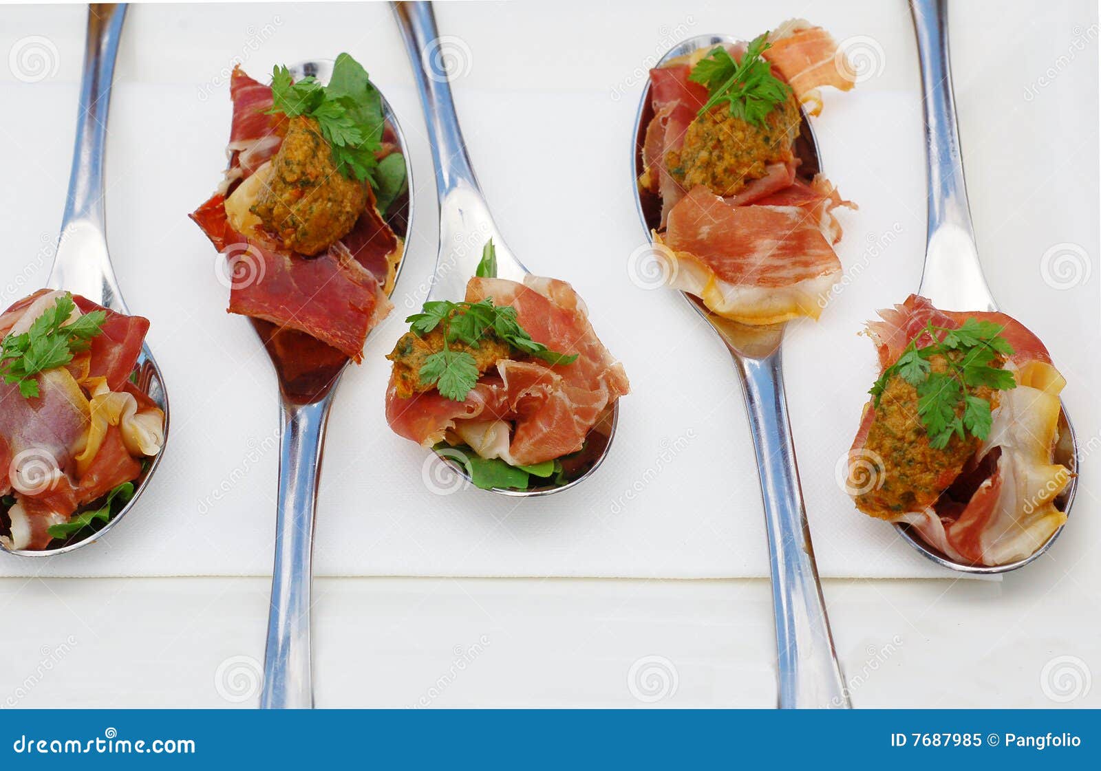 Amuse, Appetizer stock image. Image of lunch, buffet, serving - 7687985