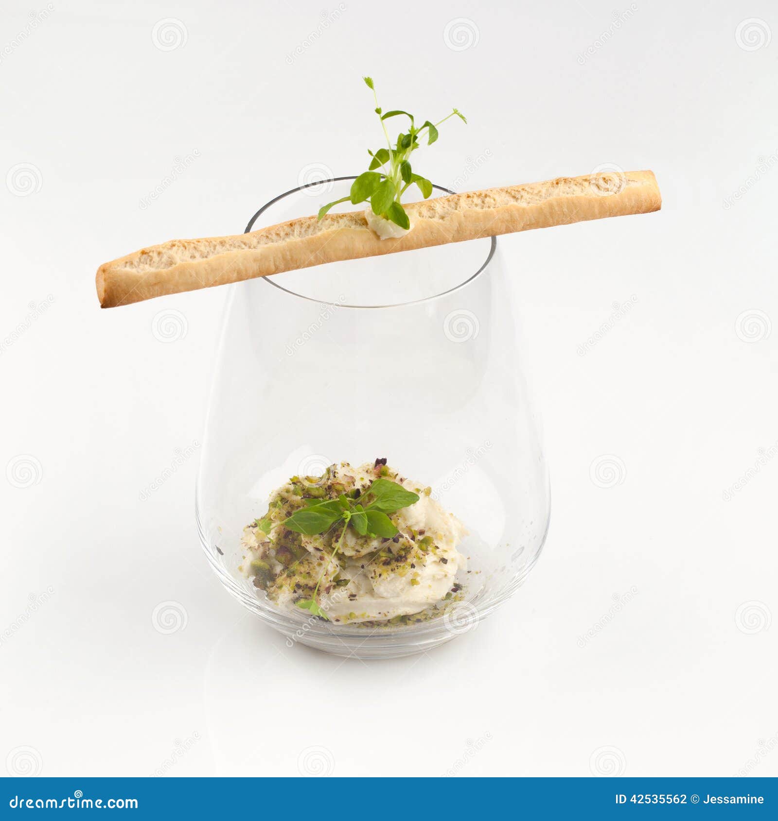 Amuse-bouche On Plates. Royalty-Free Stock Photography | CartoonDealer ...