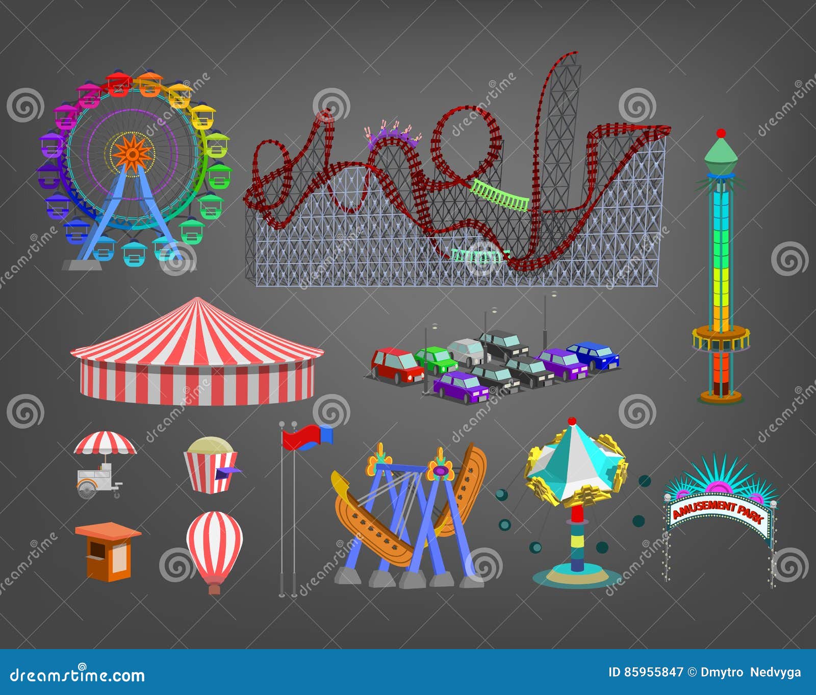 Slide Fun Fair Stock Illustrations – 220 Slide Fun Fair Stock ...