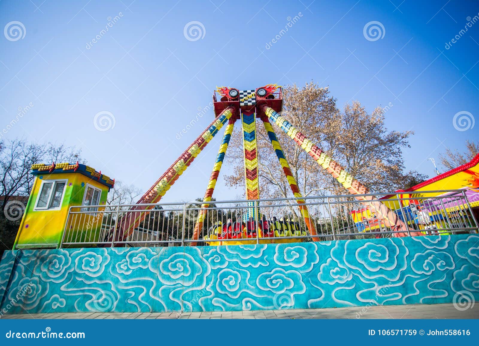 The amusement park stock image. Image of facilitiesn - 106571759