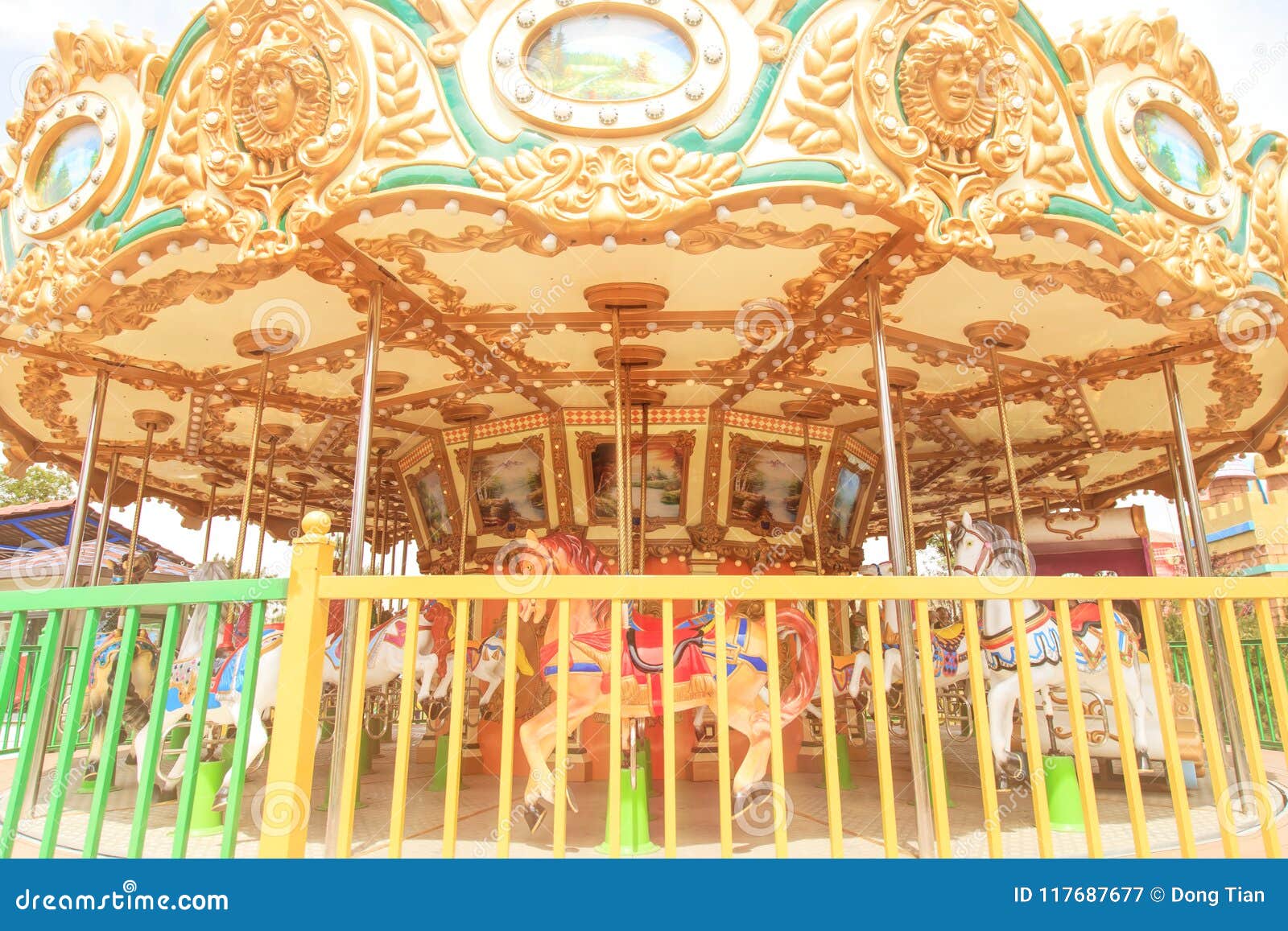 Amusement park facilities stock image. Image of parks - 117687677