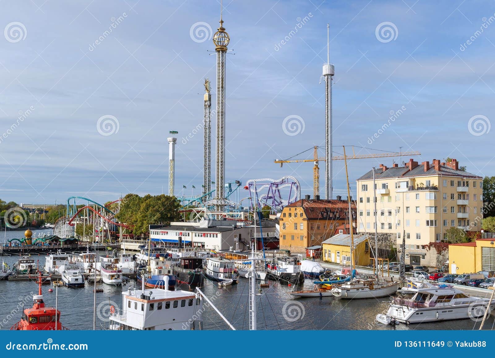 Amusement Park Grona Lund in Stockholm Editorial Stock Image - Image of ... Amusement Park Grona Lund in Stockholm Editorial Stock Image - Image of ...