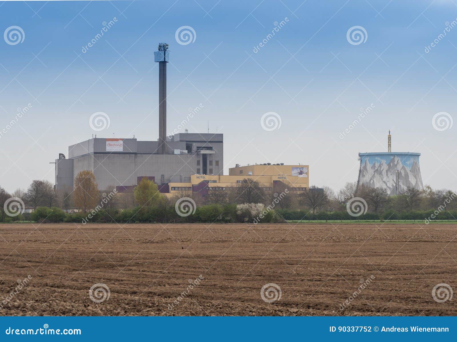 Kalkar Germany Historic Townhall And Blue Sky Editorial Photo ...