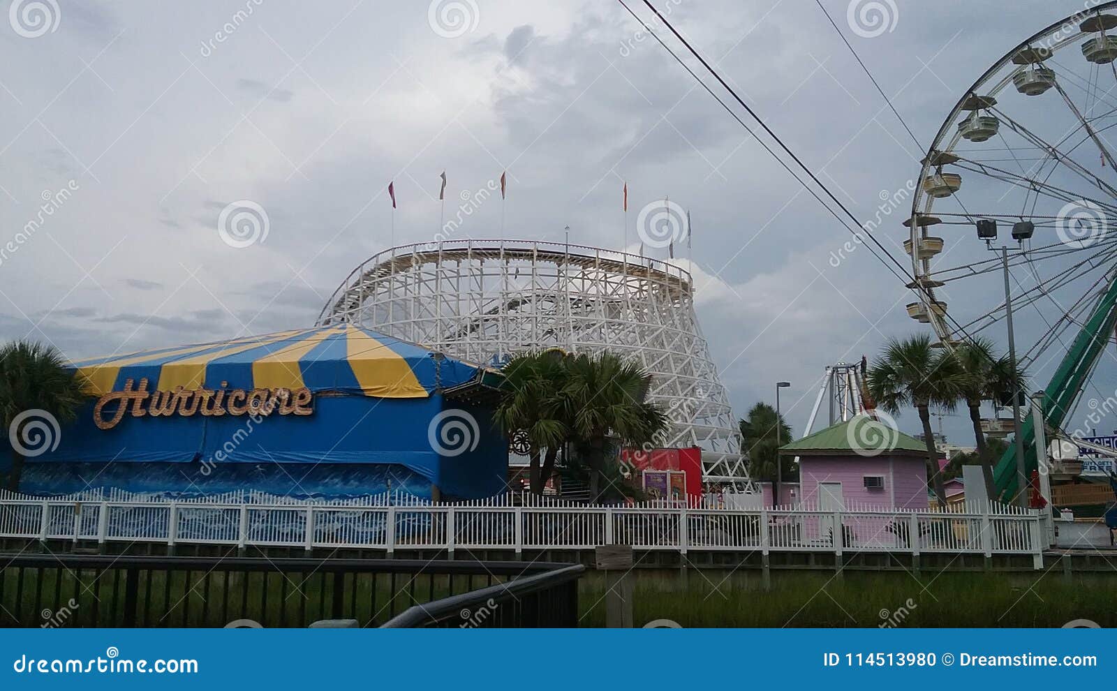 Amusement Park in Myrtle Beach Editorial Image - Image of myrtle ...