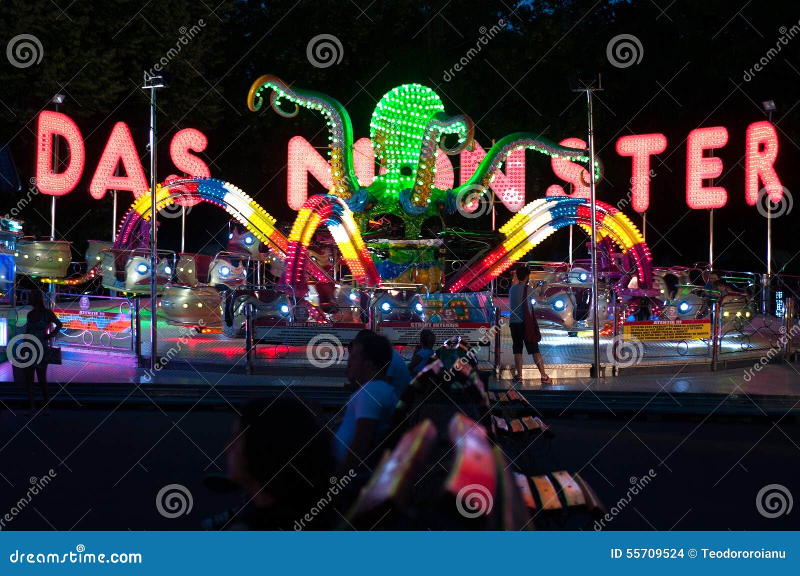 Amusement Park Octopus Ride Photos - Free & Royalty-Free Stock Photos ...