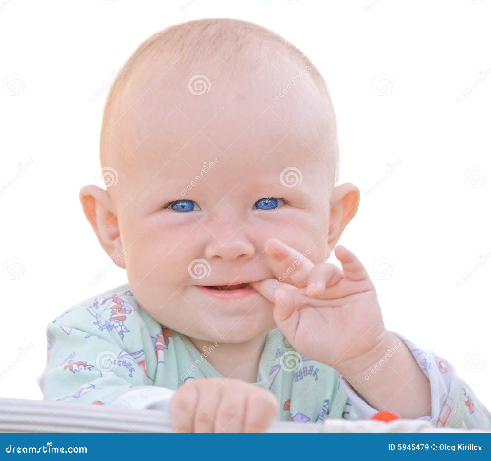 Amusing baby stock image. Image of portrait, colour, baby - 5945479